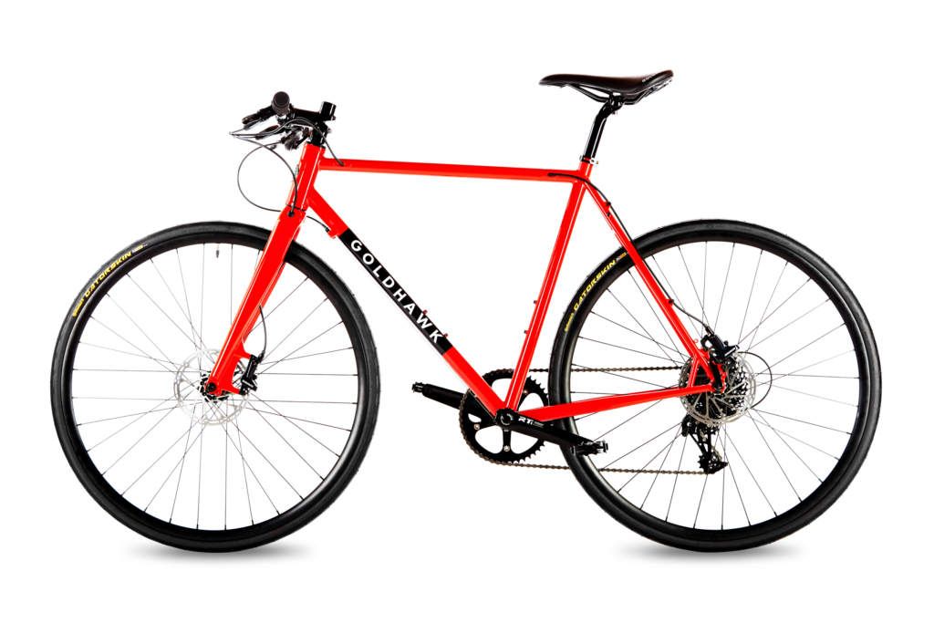 Red and gold bike store